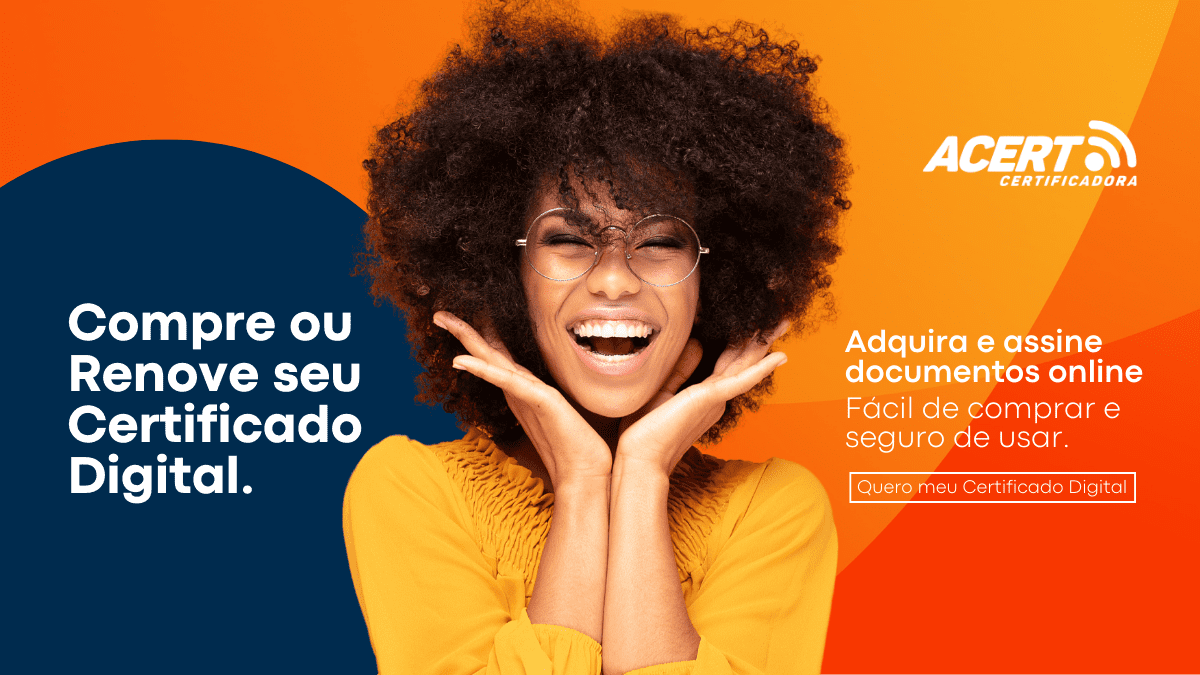 Certificado Digital com 15% de DESCONTO! - Acert Certificadora